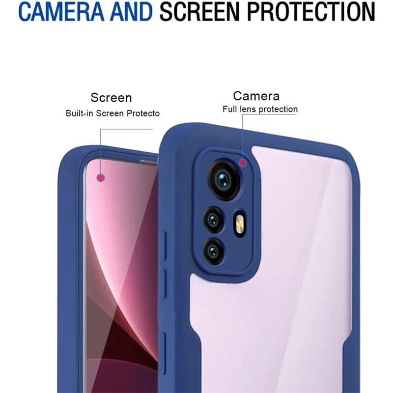 Clear 360 Double-sided Phone Case For Samsung Galaxy A04S A14 A24 A34 ...