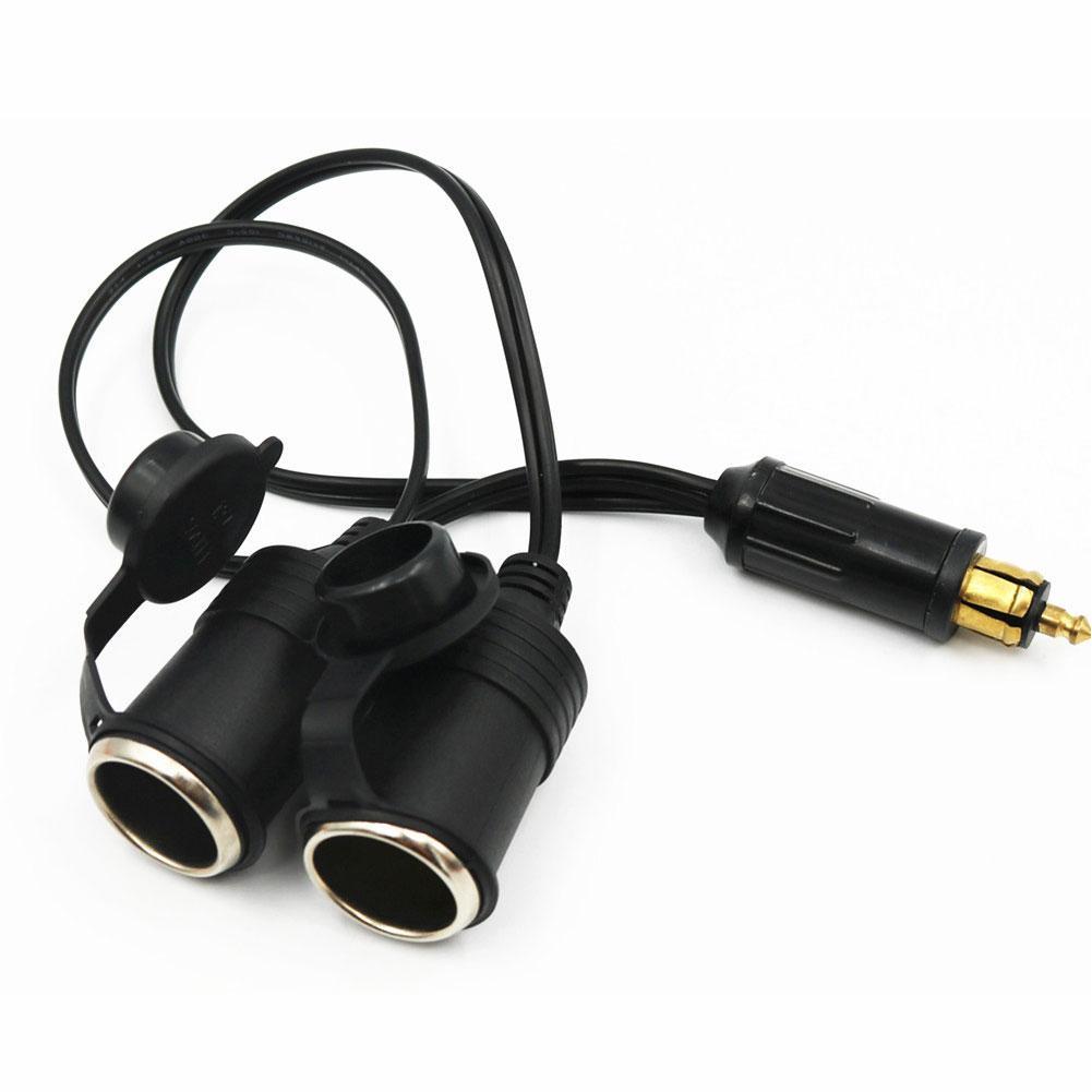 12V Double Black Wire Charging And Discharging Electrical Cigarette ...