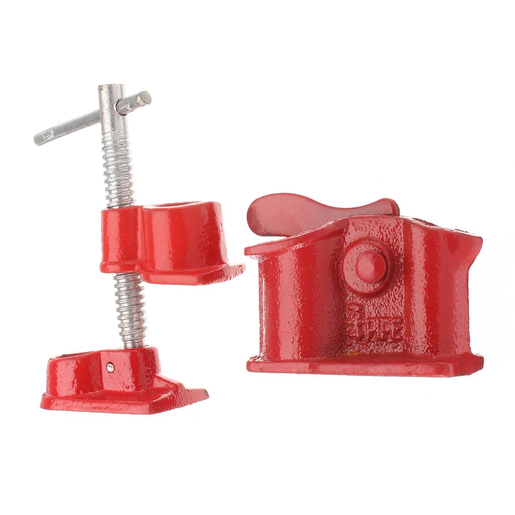 Buy 1/2 Inch 3/4 Inch Woodworking Pipe Clamps Gluing Cast Iron Heavy ...
