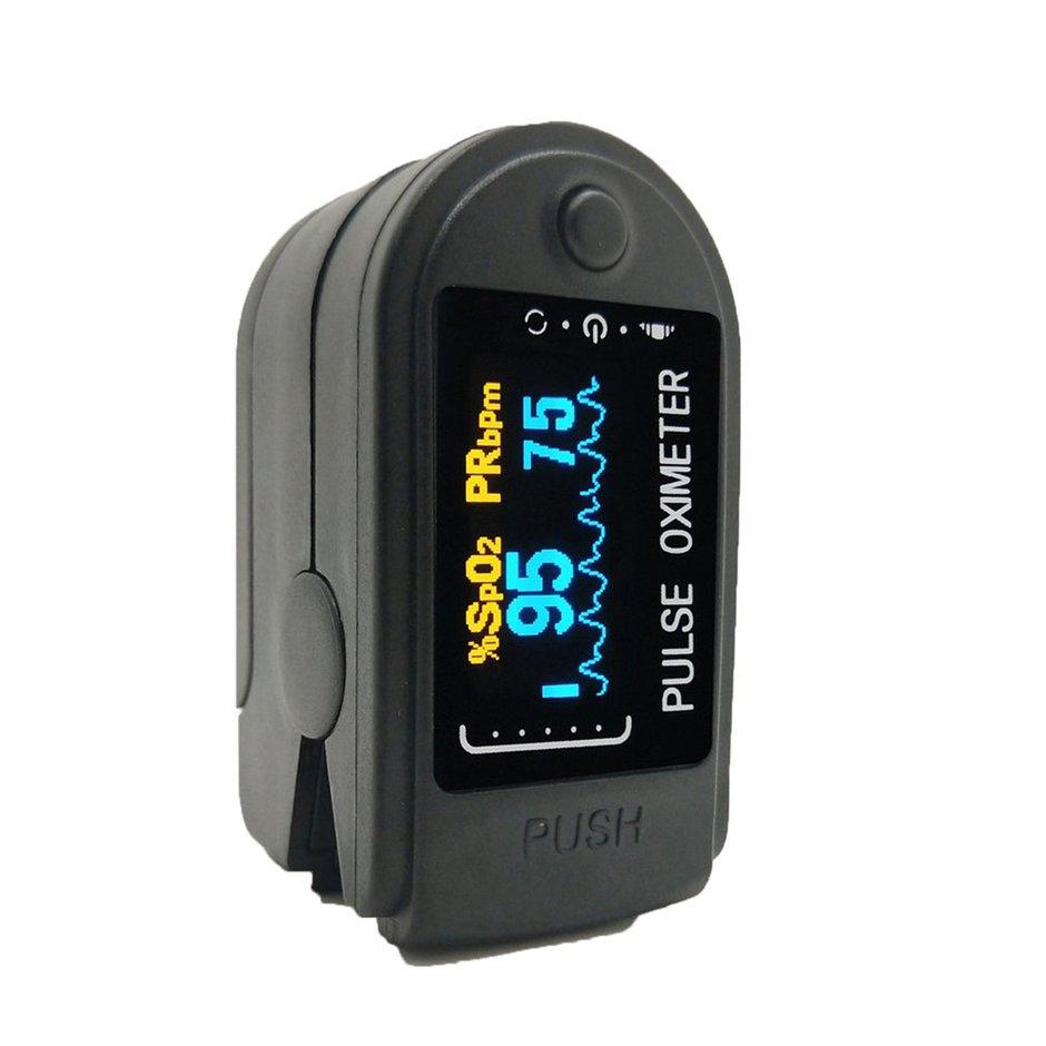 Buy Finger Pulse Oximeter Finger Clip Heartbeat Pulse Oximeter Portable ...