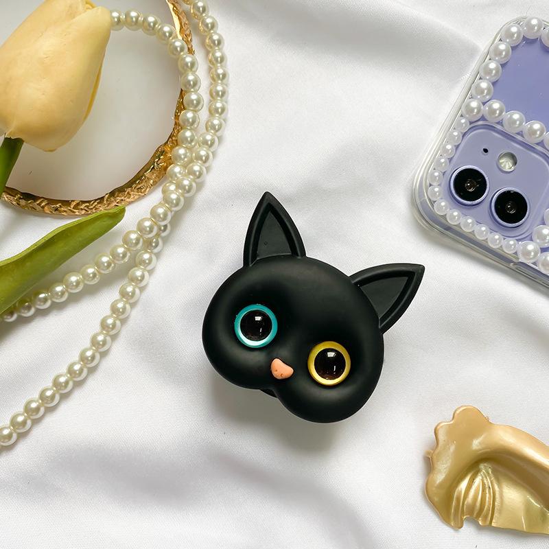 Buy 1pc Cat pop socket, Phone Grip with Expanding Kickstand,pop socket ...