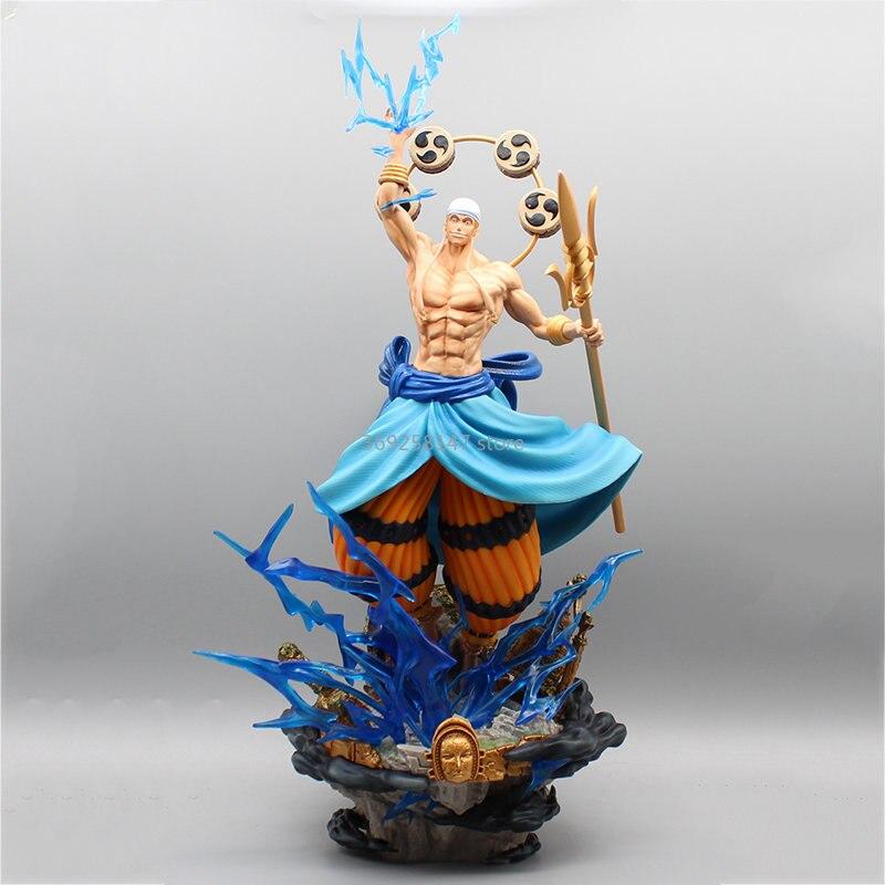 Buy 45cm Anime One Piece Figure Gk One Piece Enel Action Figure Pvc ...