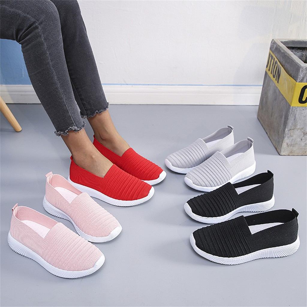 Buy [SOP] Fashion Women Mesh Casual Slip-On Sport Shoes Runing ...