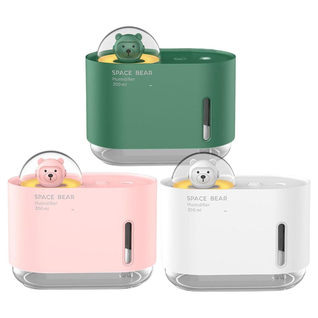 Buy Small Humidifier | Space Bear Bedroom Humidifier | 300ml Plant And ...