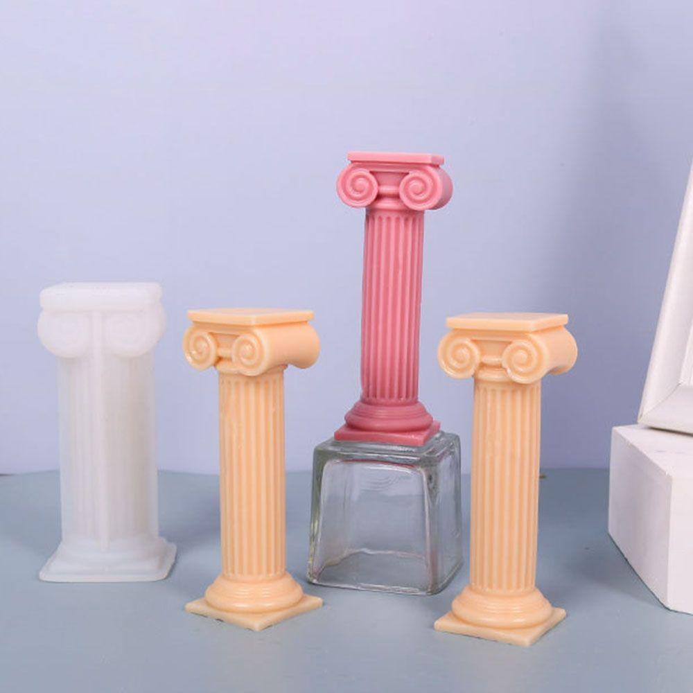Cheap Mould DIY Craft Handmade 3D Art Wax Mold Classic Roman Column ...