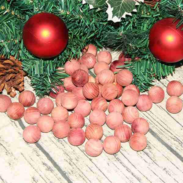 Buy Household Wardrobe Moistureproof Moth Repellent Cedar Wood Ball ...