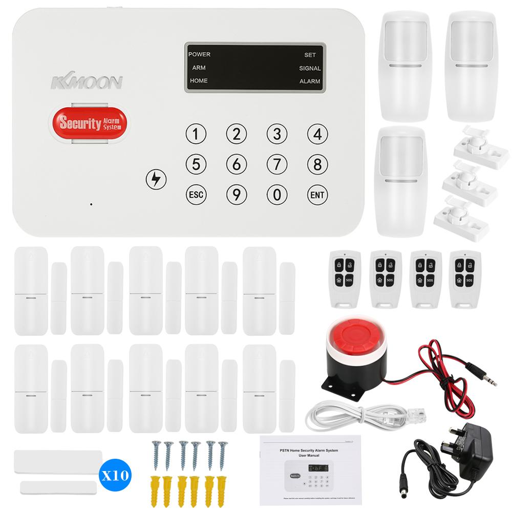 Kjøp 433mhz Wireless Auto-Dial Pstn Alarm Security System Pir Motion ...