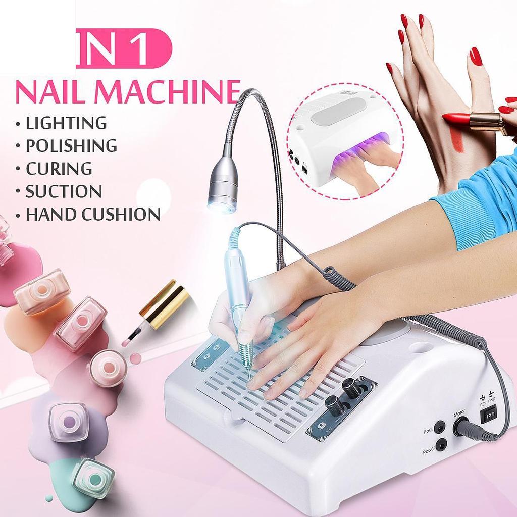 Cheap 1PC 5in1 Nail Machine Polisher Vacuum Cleaner Multi-purpose ...