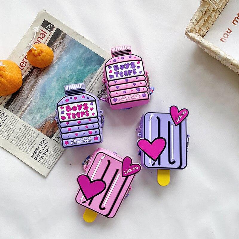 Buy Mini Bag Cute Little Girl Purses Handbags Kids Small Coin Wallet ...