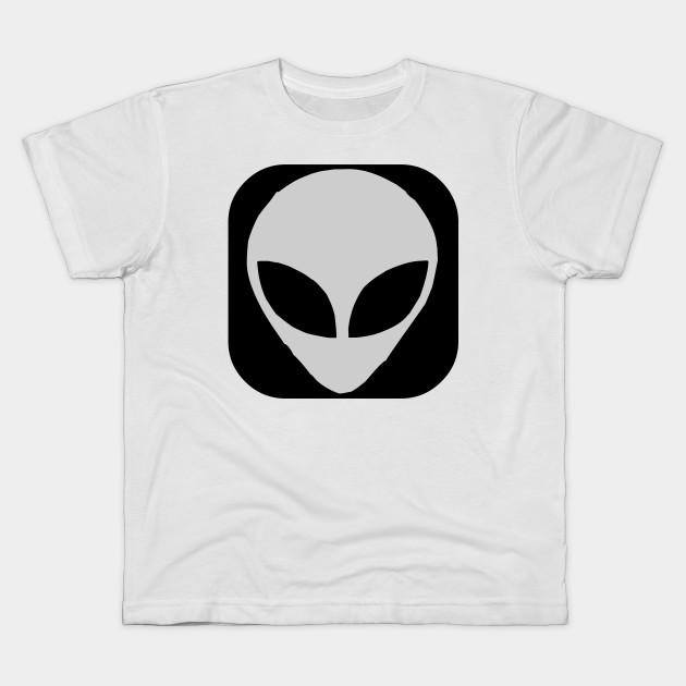 Buy Children Cartoon Alien Head Print Funny Game T Shirt Kids Summer ...