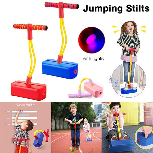 Buy Children Jumping Stilts Sensory Balance Coach Spring Training ...