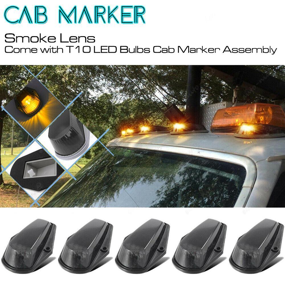 Cab Roof Running Clearance Marker Light Kit LED Roof Light Warning ...