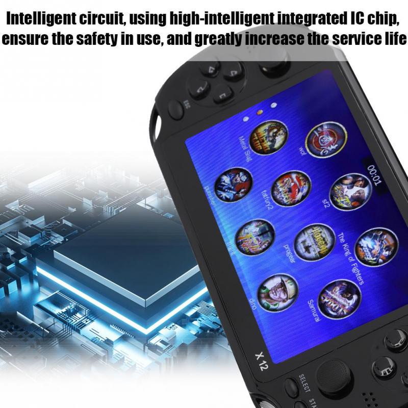 Buy X12 Game Console Portable Handheld Nostalgia Game Machine Dual ...