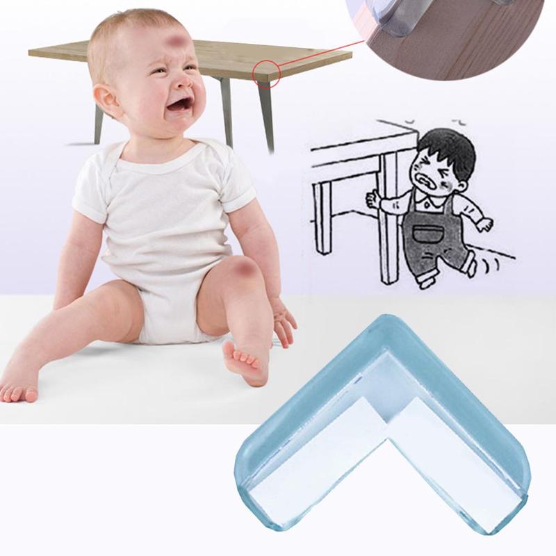 Buy 4x Soft Clear Table Desk Edge Corner Baby Safety Cushion Cover ...