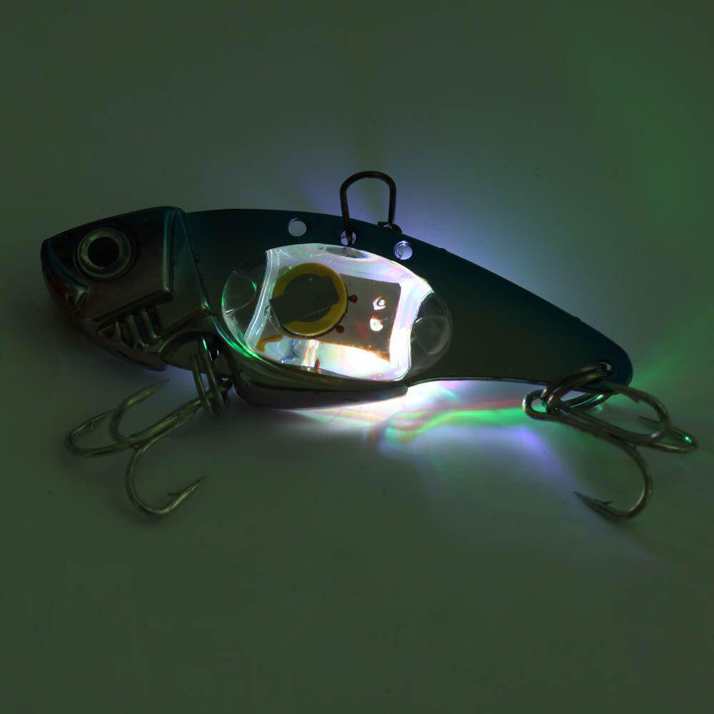 Buy Outdoor Flashing Sports Night LED Light Fishing Lure Treble Hook ...