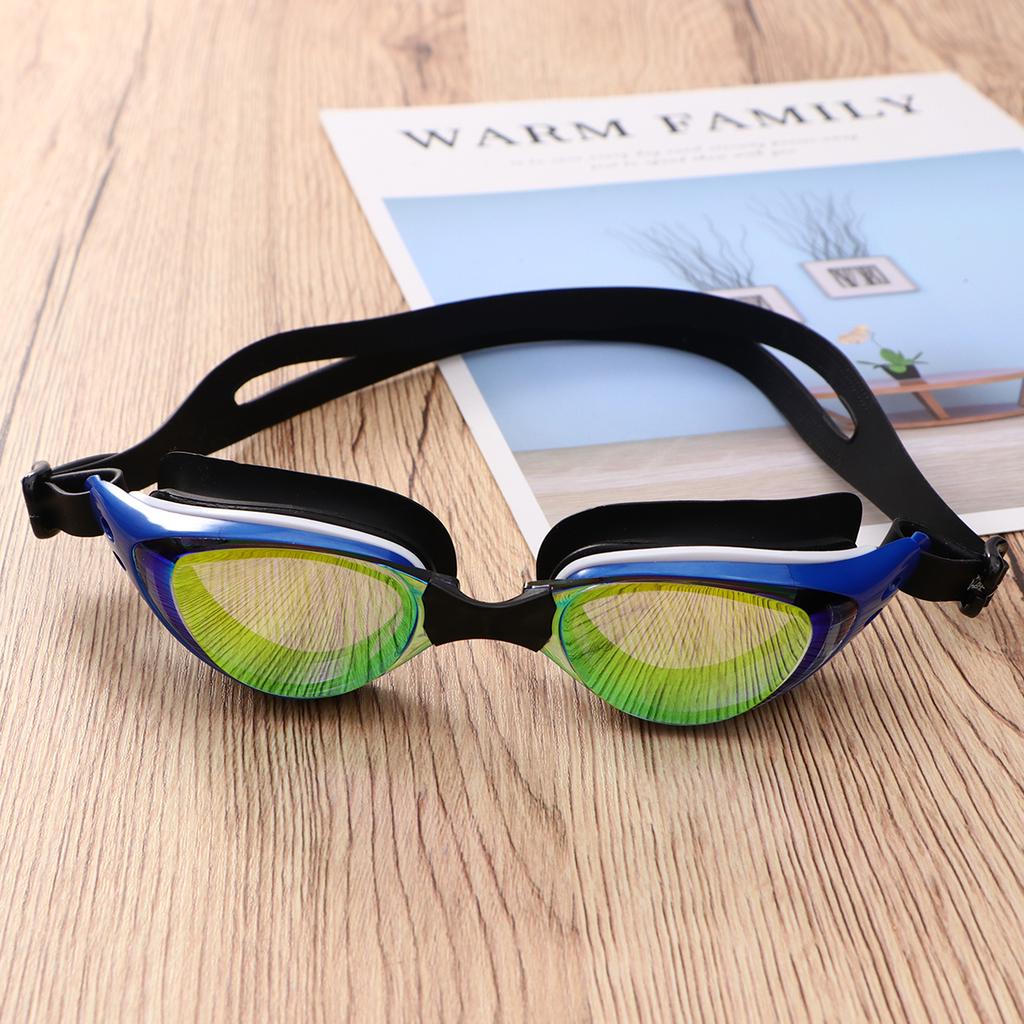 Buy 1 Pc Swimming Glasses Stylish Silicone Strap Swimming Equipment ...