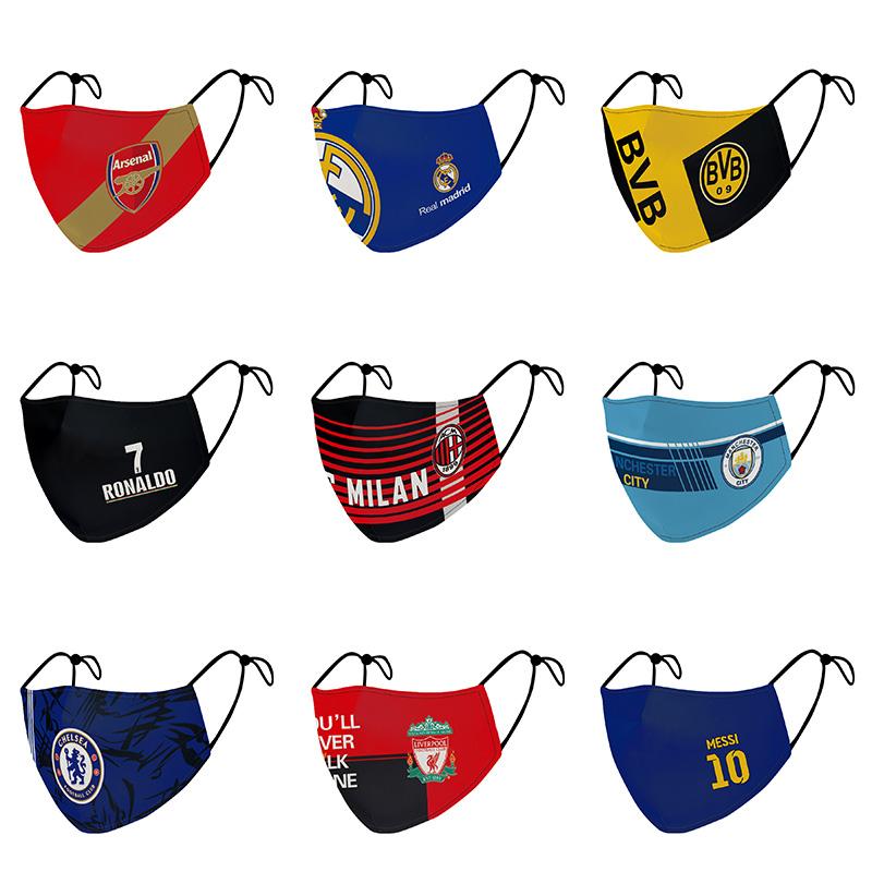 Buy Good quality Face Mask Men Mouth Mask Football Teams Protective ...