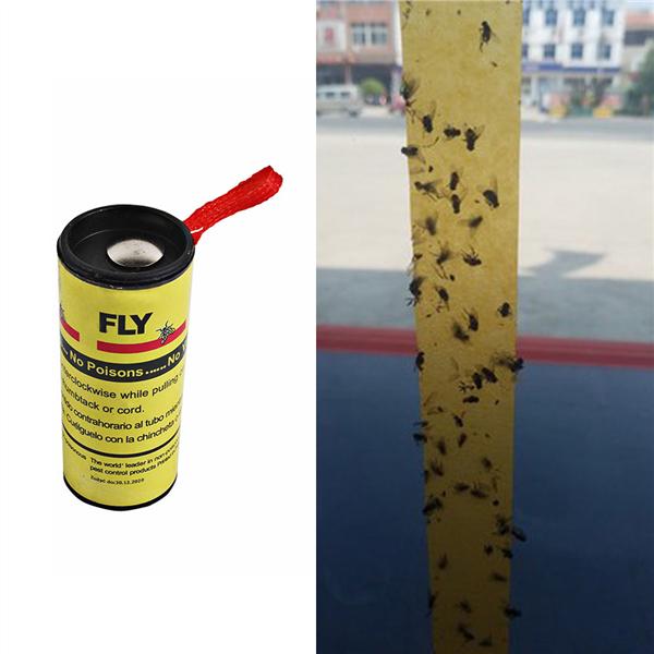 Buy A Pack 4pcs Fly Glue Paper Indoor Fly Killer Flies Catcher Flies ...