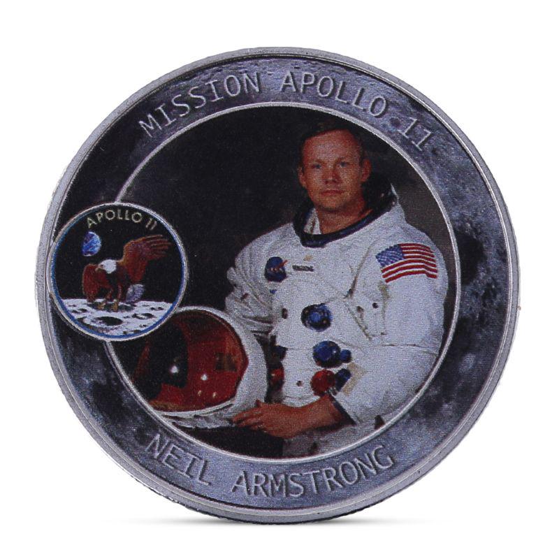 Buy American Astronauts On the Moon Commemorative Coin Collection Gift ...