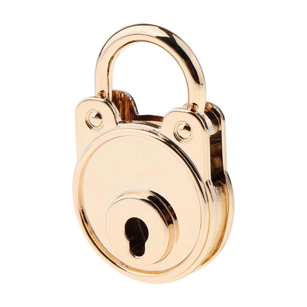 Buy Cat Shaped Padlock with Key for Jewelry Storage Box Diary Book at ...
