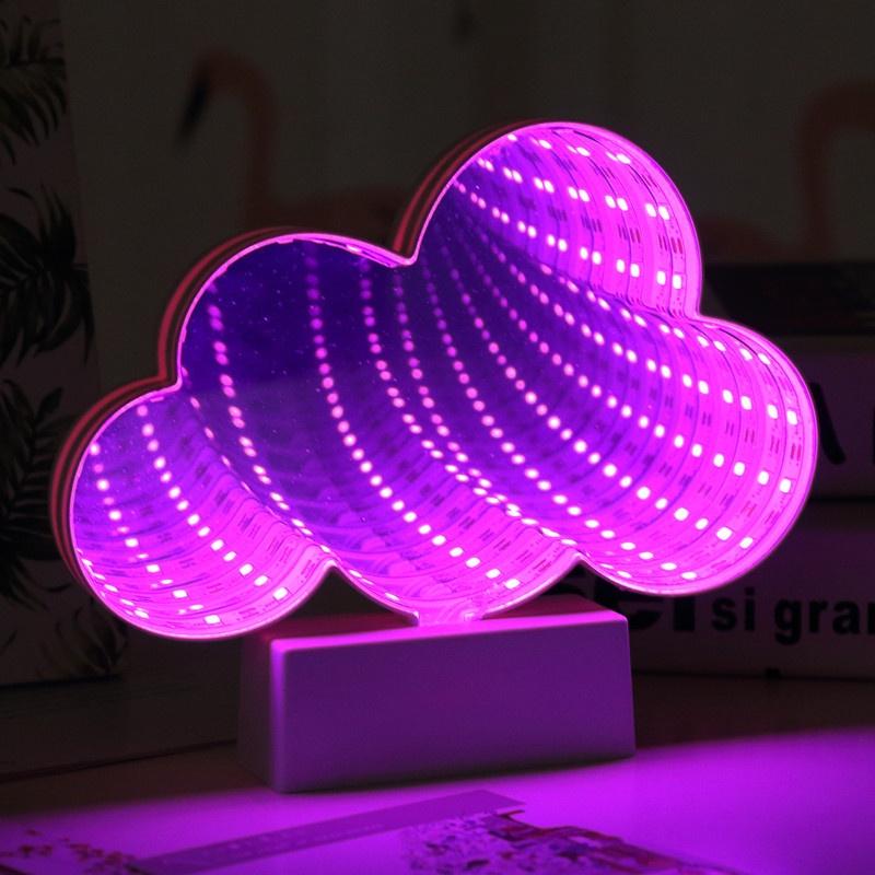 Cheap Creative 3d Led Color Change Night Light Mermaid Modelling ...