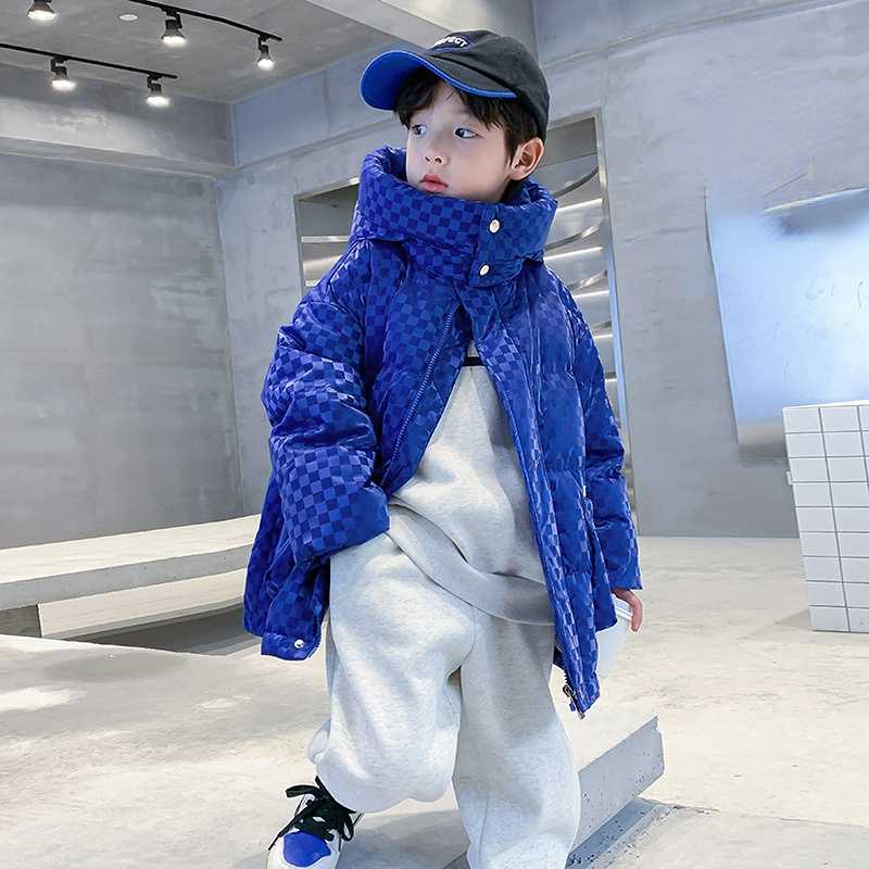 Cheap 2022 Autumn Winter Boy Japanese Harajuku Style Retro Plaid Hooded ...
