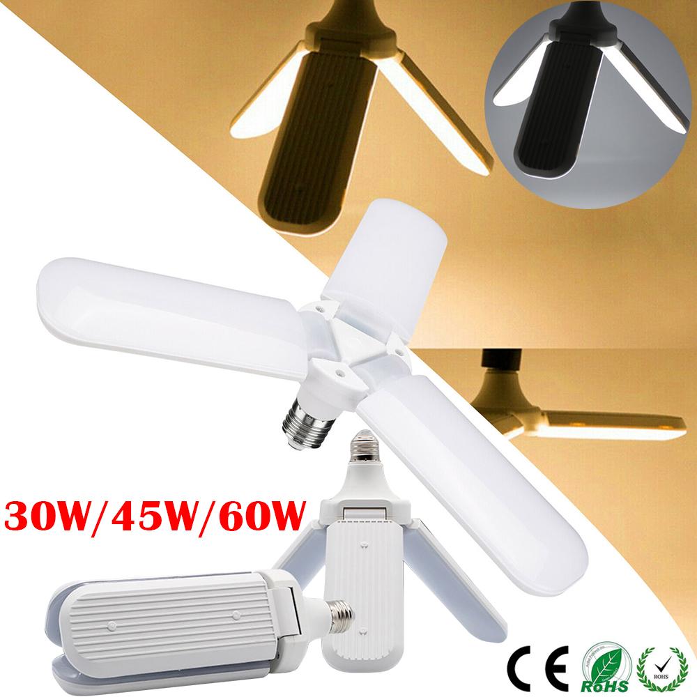 30W 45W 60W LED Bulb LED folding fan light bulb LED Bulb Super Bright ...