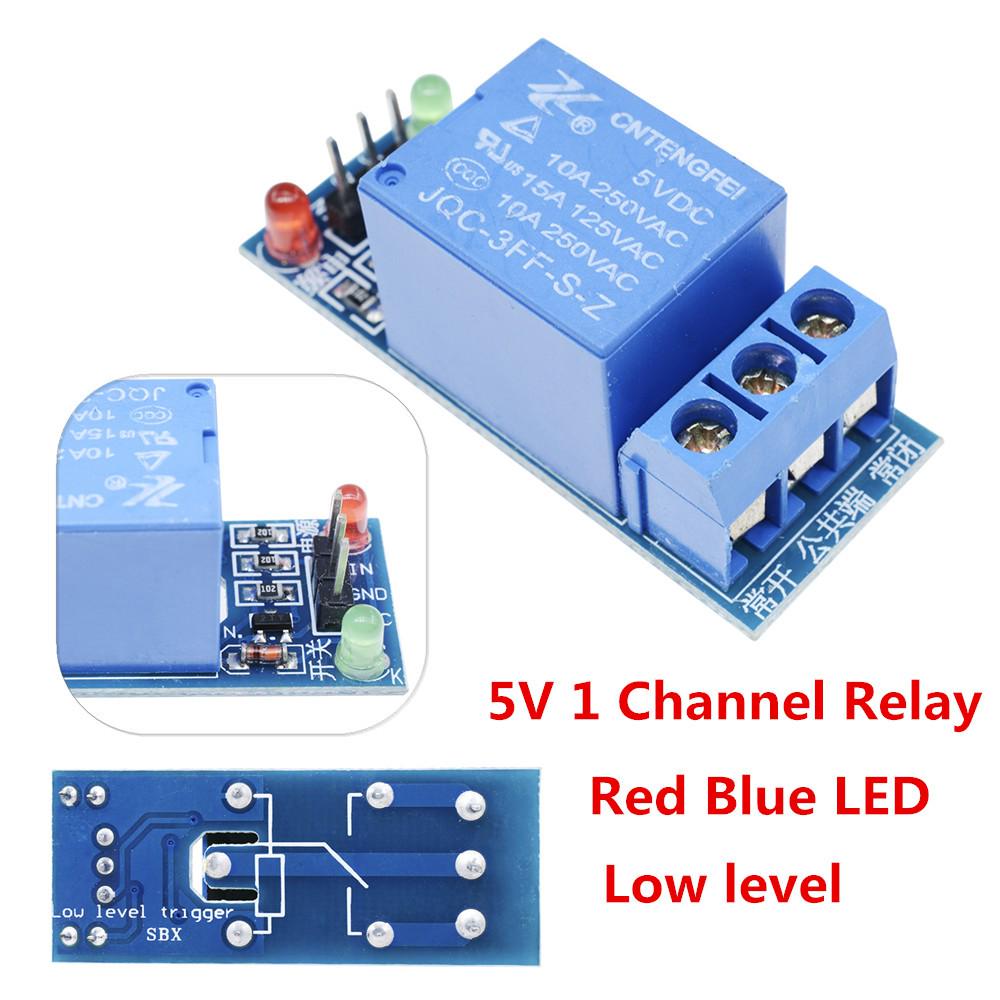 Buy 5V 1 Channel Relay Module Shield for Arduino Uno Meage 2560 1280 ...