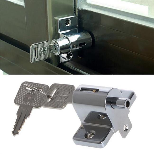 Buy Sliding Window Patio Screw Door Locking Pin Push Child Safety Lock ...