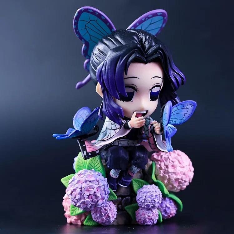 💰Kaufe Dämon Slayer SD Kochou Shinobu Cartoon Figur 16cm zum besten ...