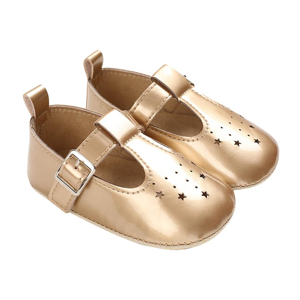 Buy Infant Baby Girl Shoes Soft Sole Toddler Shoes First Walker at ...