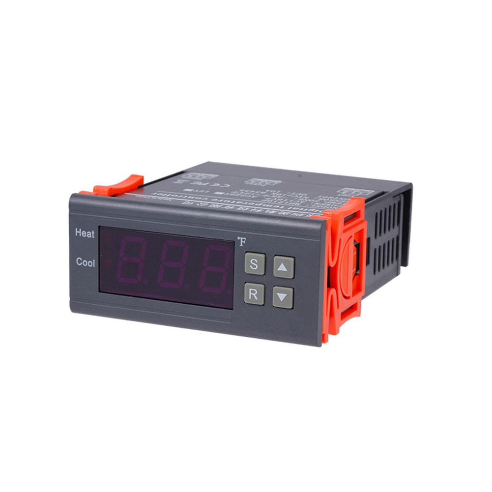 Buy 10A 110V Digital Temperature Controller Temp Sensor Thermostat ...