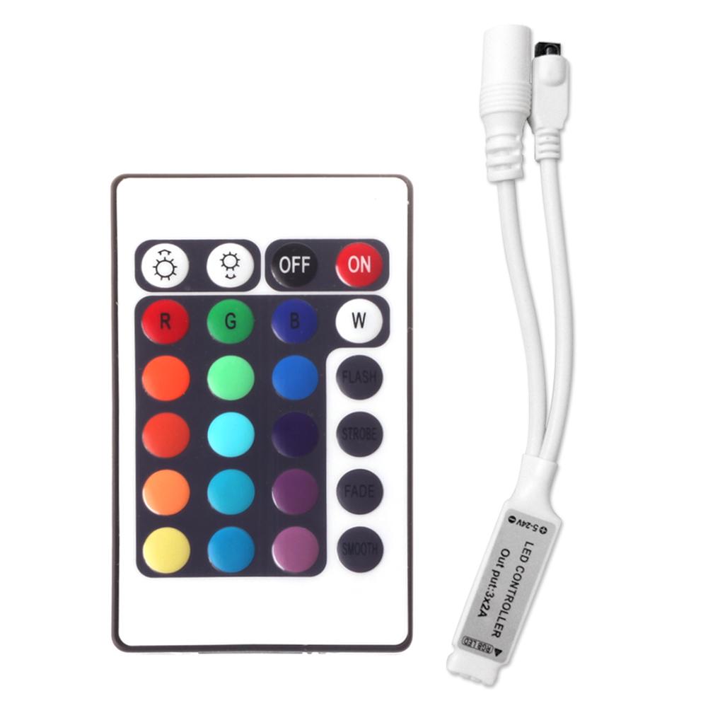 Cheap 24/44 Keys Mini RGB Remote Controller For 3528 and 5050 LED Strip ...