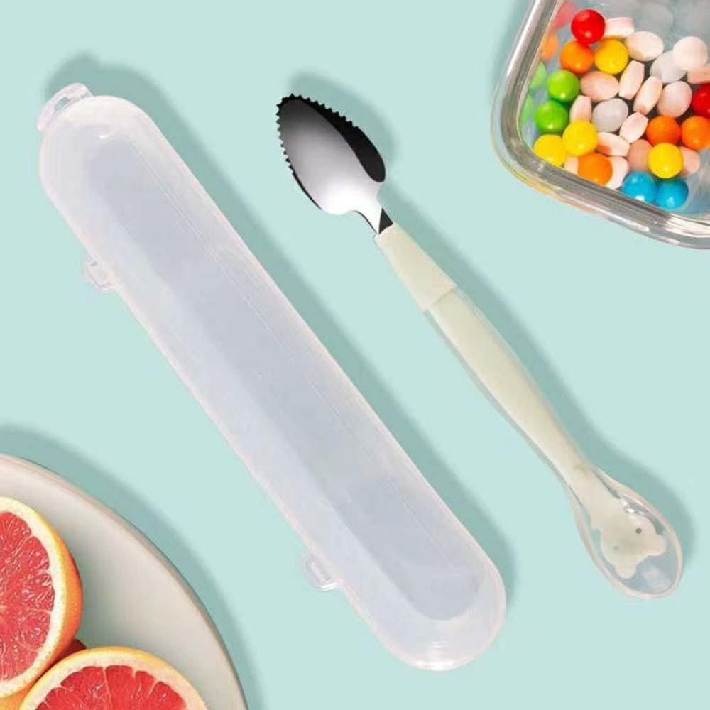Buy New Baby Double Headed Fruit Scraping Spoon Non-slip Food ...