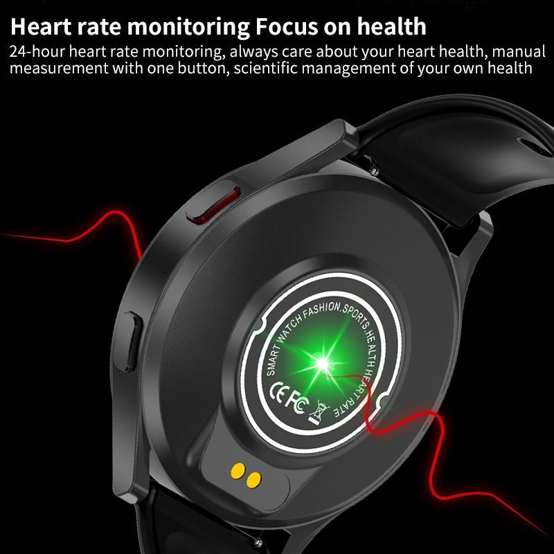 Buy P30 1.3-Inch Circle Full Touch Bluetooth Call Heart Rate / Blood ...