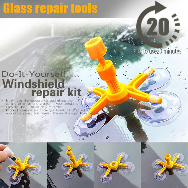 Buy Car Windshield Glass Repair Tool Kit DIY For Auto Window Windscreen ...