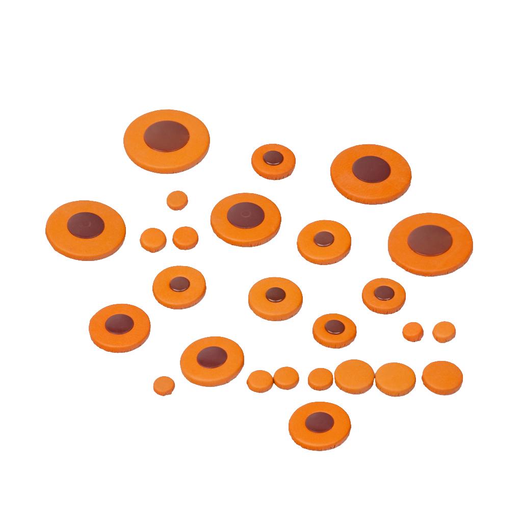 Buy Saxophone Pad Sax Leather Pads Replacement For Soprano Accessories ...