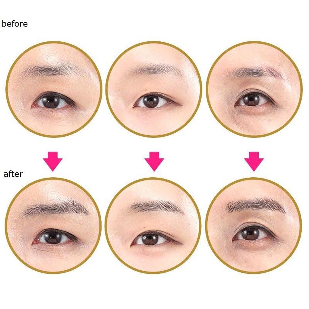Buy Waterproof 3D Eyebrow Extensions Gel Fiber Building Brow Hair and ...