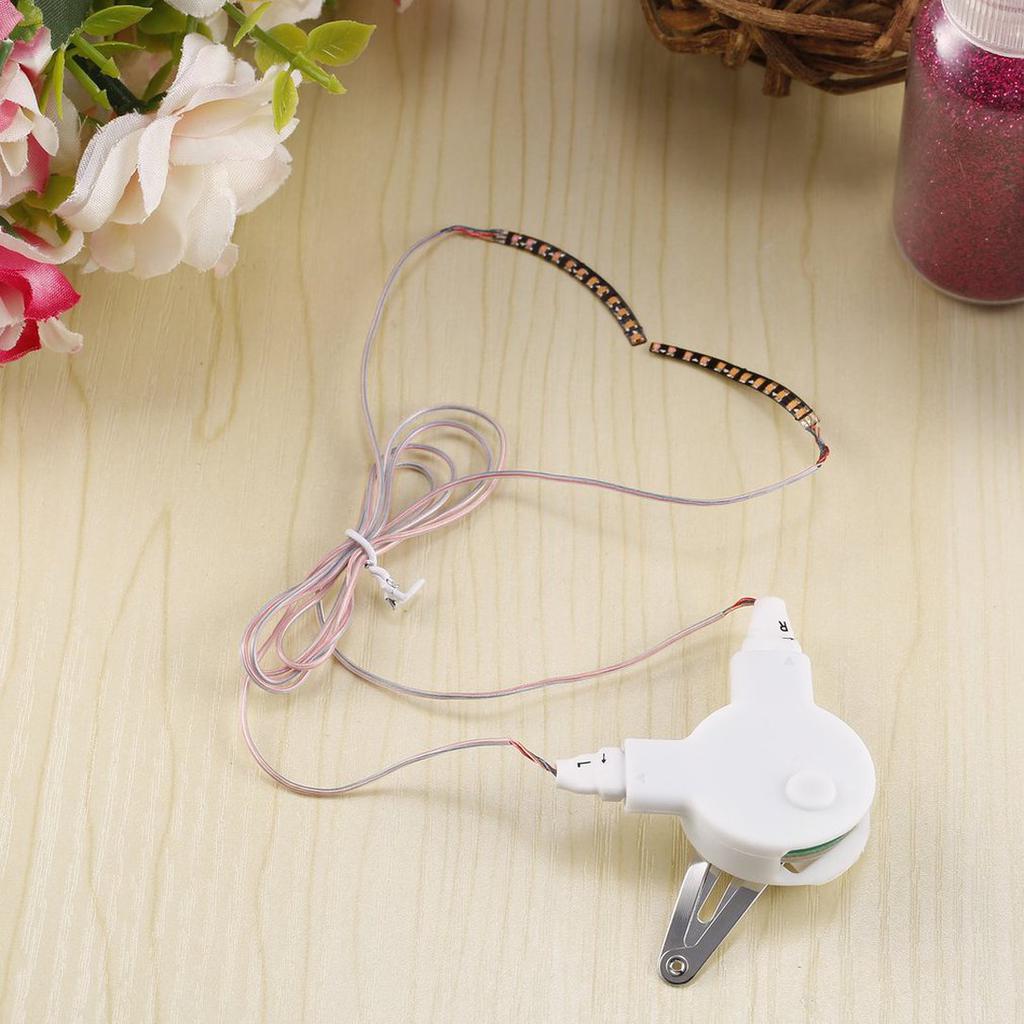 Buy 1 Pair LED Lashes Fake Eyelashes Makeup Waterproof Holiday Party ...