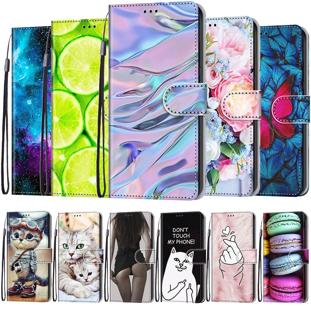 Buy Flip Case For Huawei Honor 9A 9C 8S 8X 9 10 20 Lite 7X 6A Phone ...