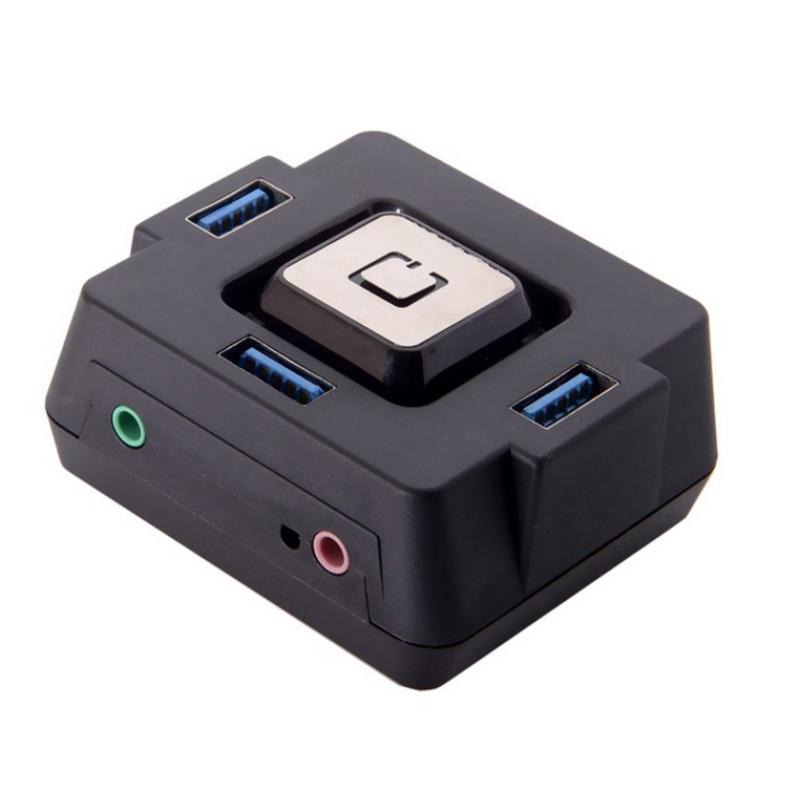 Buy Desktop PC Computer Case Power Supply On/off Reset HDD Push Button ...