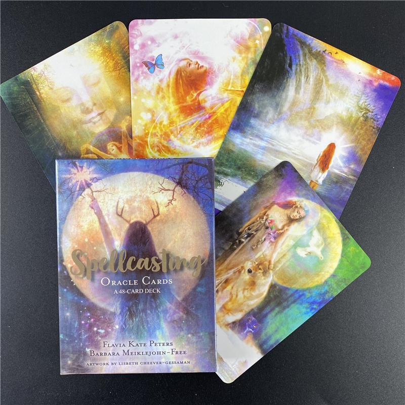 Buy Spellcasting Oracle Cards Deck And PDF Guidebook Cards Game ...
