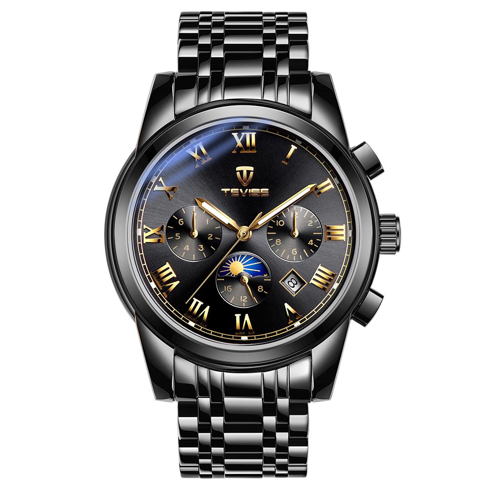 Buy TEVIS Multifunctional Watch Men Fashion Automatic Mechanical ...