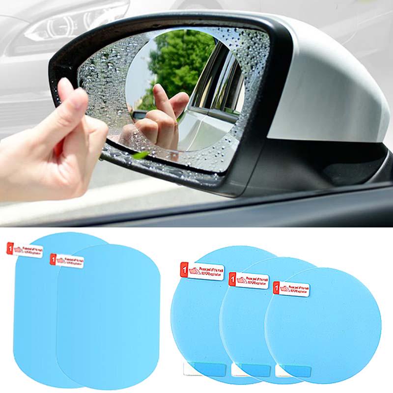 Cheap 2Pcs Anti Fog Window Clear Sticker Rearview Mirror Protective ...