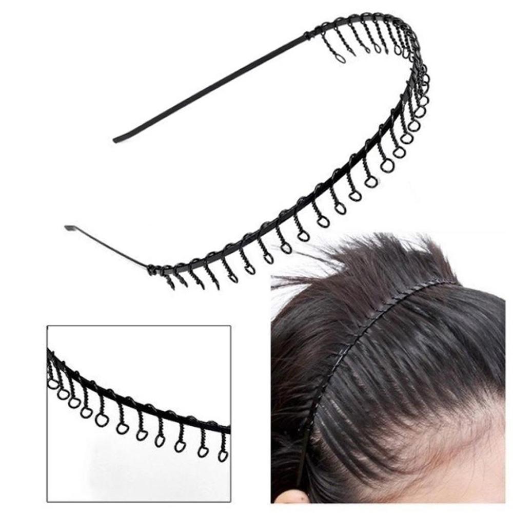 Buy Metal Wire Toothed Headband Hair Band Teeth Comb Hairs Hoop For ...
