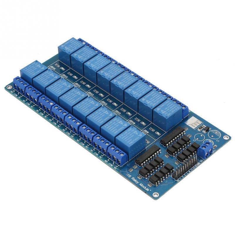 Relay Module 16-channel 5V Relay Module Control Board with Optocoupler ...