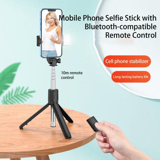 Satın alın Selfie Stick Tripod Useful Stretchable Adjustable Rod Phone ...