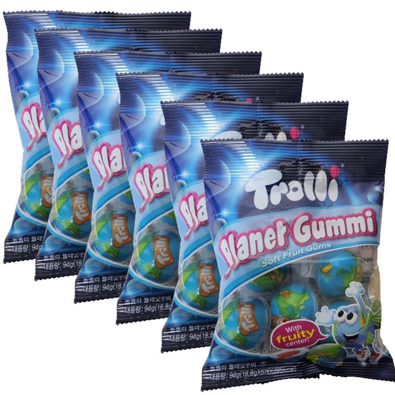 Kaufe Trolli Planet Earth Gummi Jelly 18,8 g * 5ea zum Preis ab 4.7 | Joom