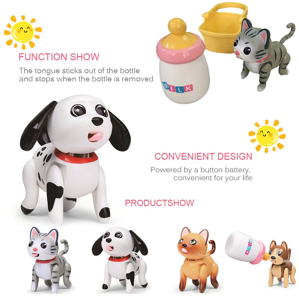 Buy Cute Pet Electronic Animal Feeding Toys Set at affordable prices ...