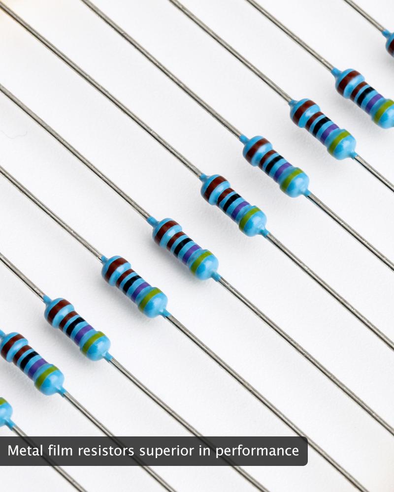 Buy Elegoo 17 Values 1% Resistor Kit Assortment, 0 Ohm-1M Ohm (Pack of ...